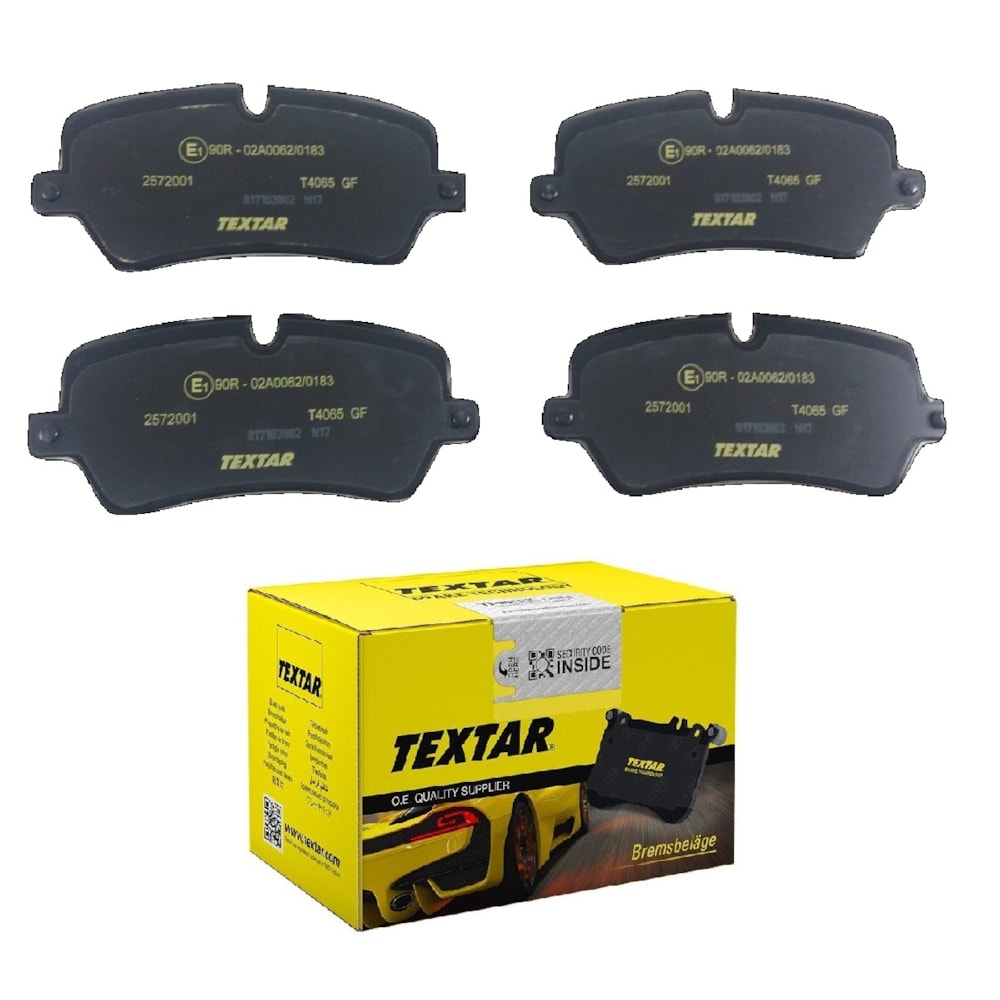 JOGO PASTILHA FREIO TRASEIRA RANGE ROVER SPORT 2013 EM DIANTE - TEXTAR ...